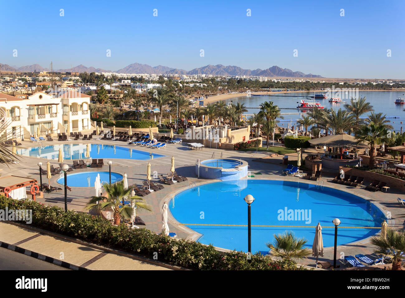 Naama Bay in Sharm El Sheikh, Egypt Stock Photo - Alamy