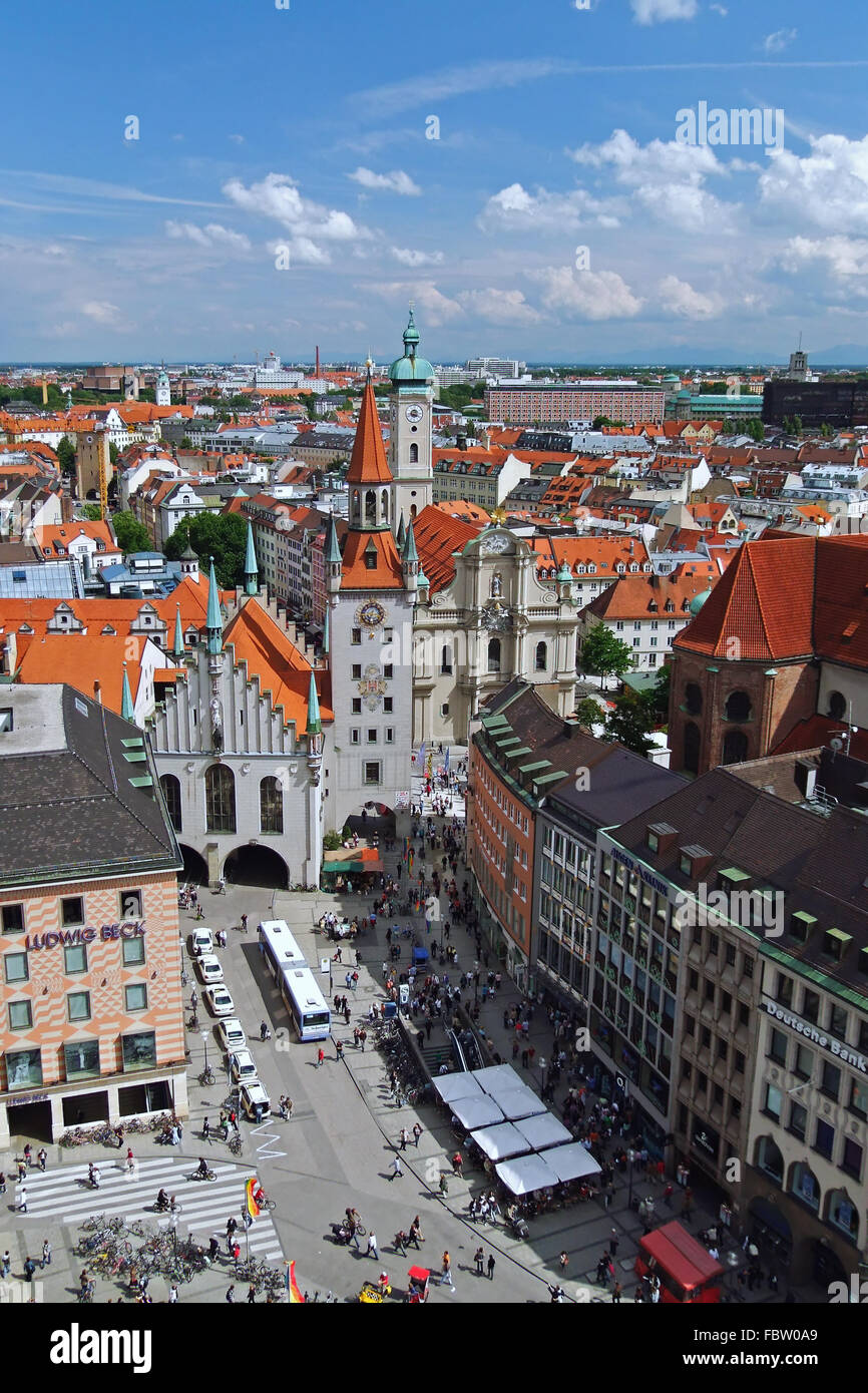 Cityscape of munich hi-res stock photography and images - Alamy