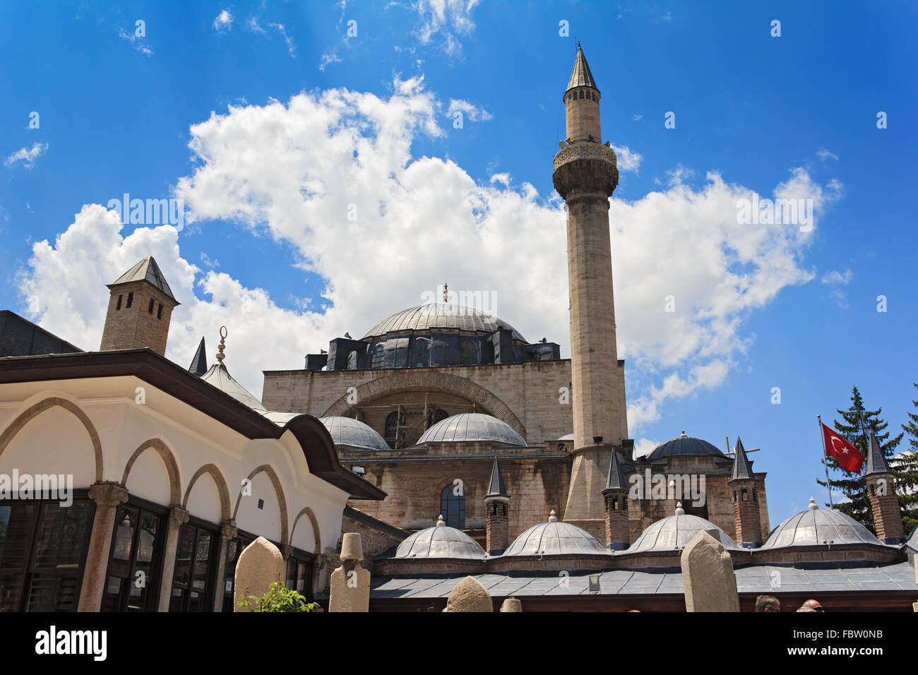 Mausoleum museum mevlana rumi hi-res stock photography and images - Alamy