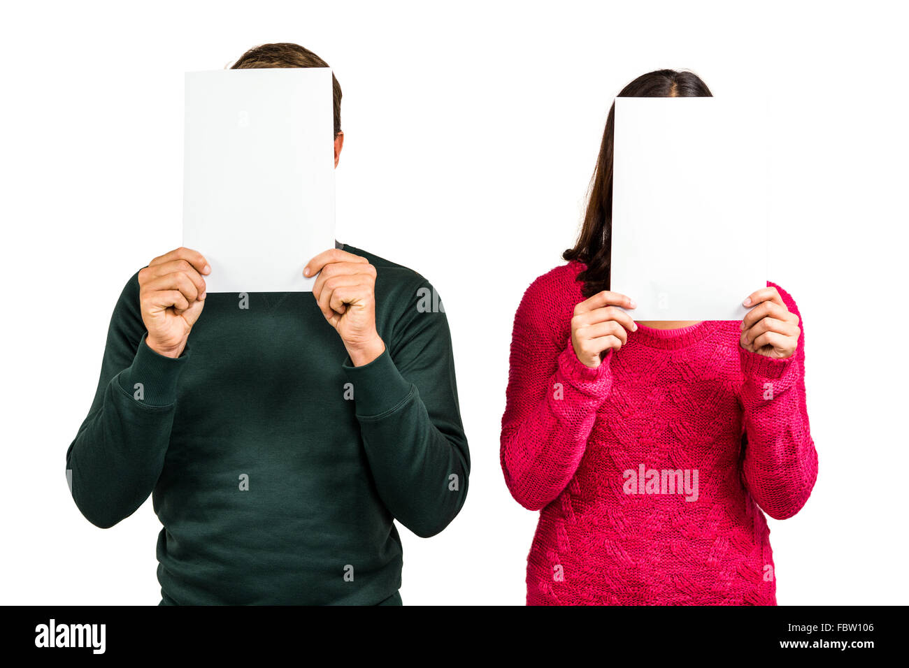 Obscured faces Cut Out Stock Images & Pictures - Alamy