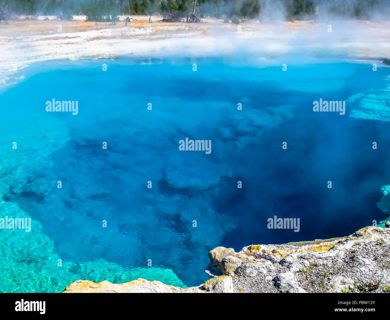 Morning Glory Pool Stock Photo - Alamy