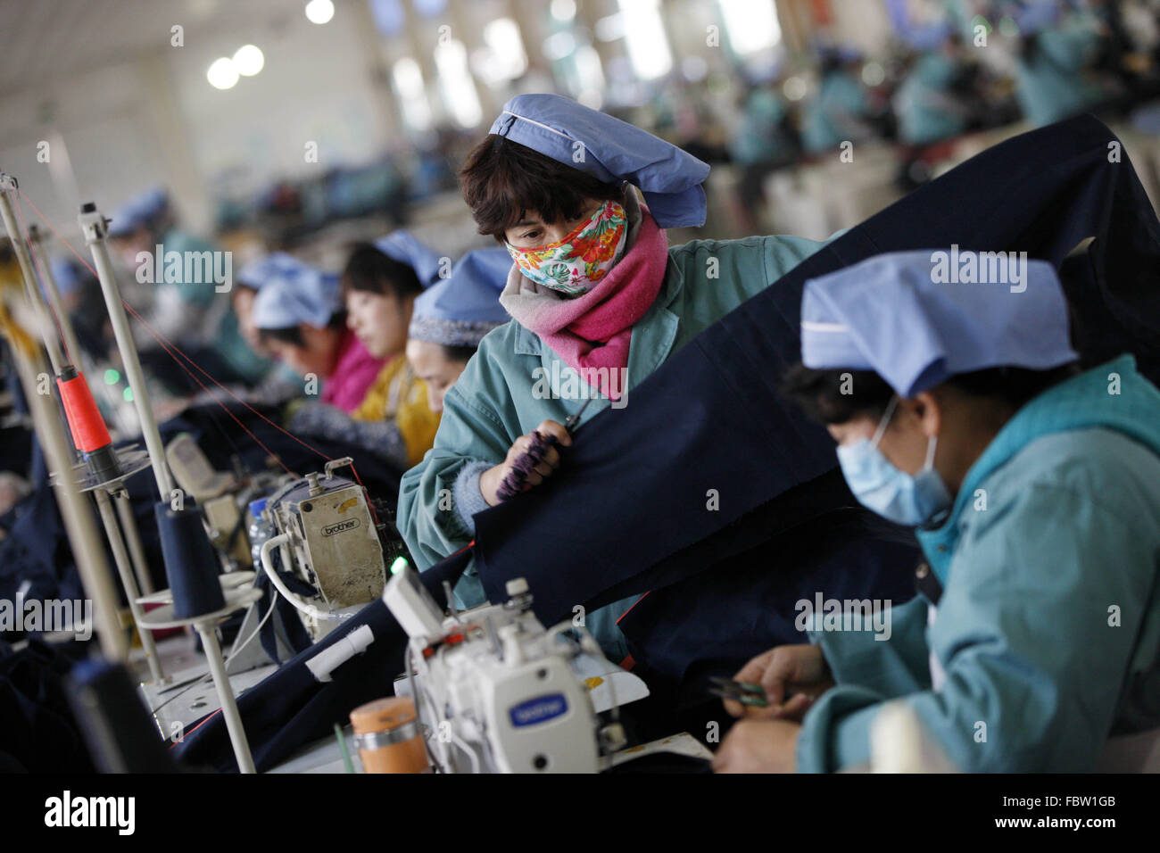 Female Factory Worker 19th Century High Resolution Stock Photography ...