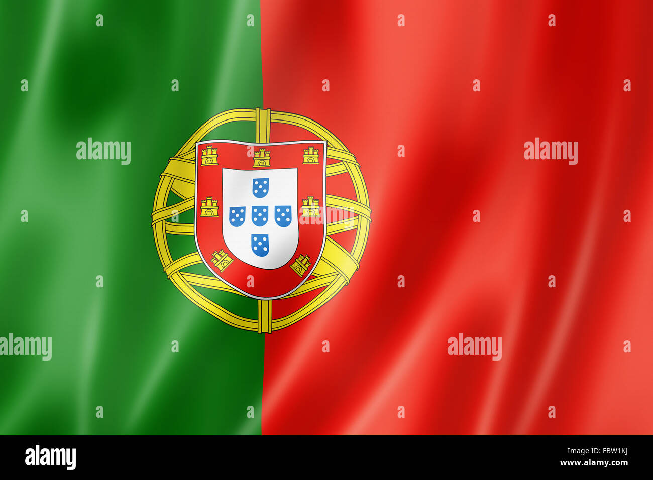 Satin texture portuguese flag hi-res stock photography and images - Alamy