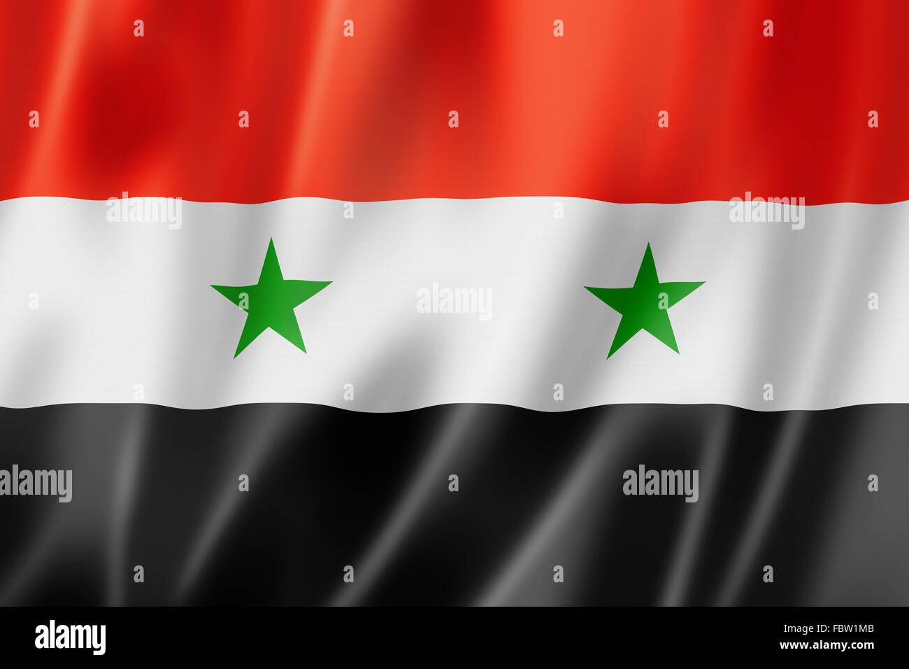 Satin texture syrian flag hi-res stock photography and images - Alamy