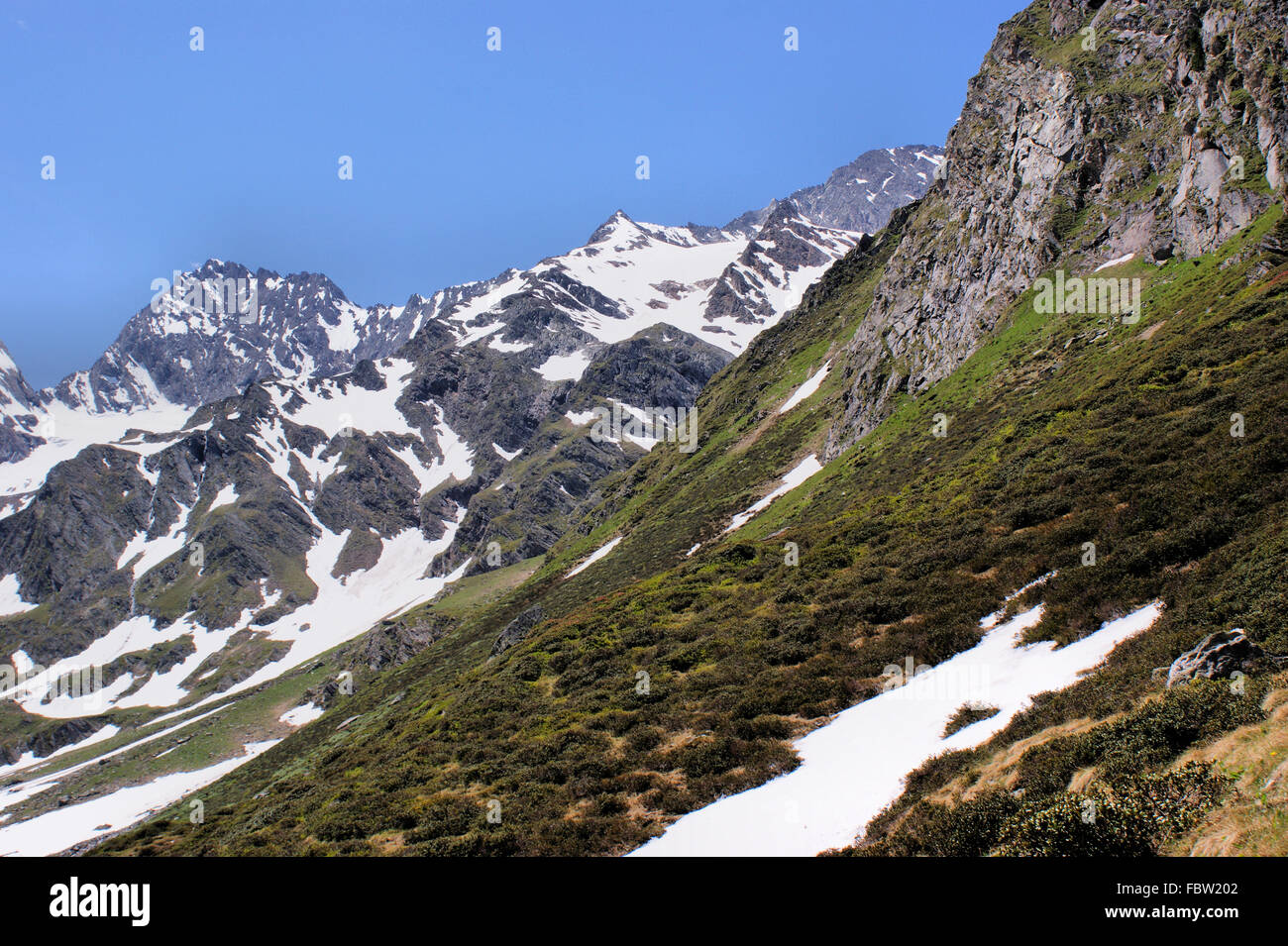 Spring in the alps hi-res stock photography and images - Alamy