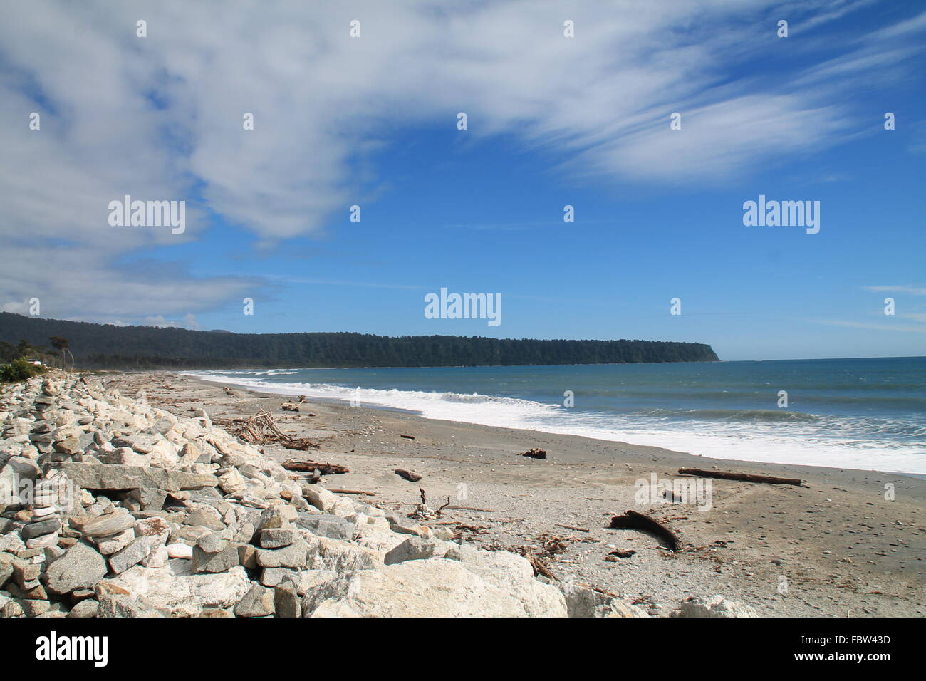 Bruce Bay, West Coast, New Zealand Stock Photo - Alamy