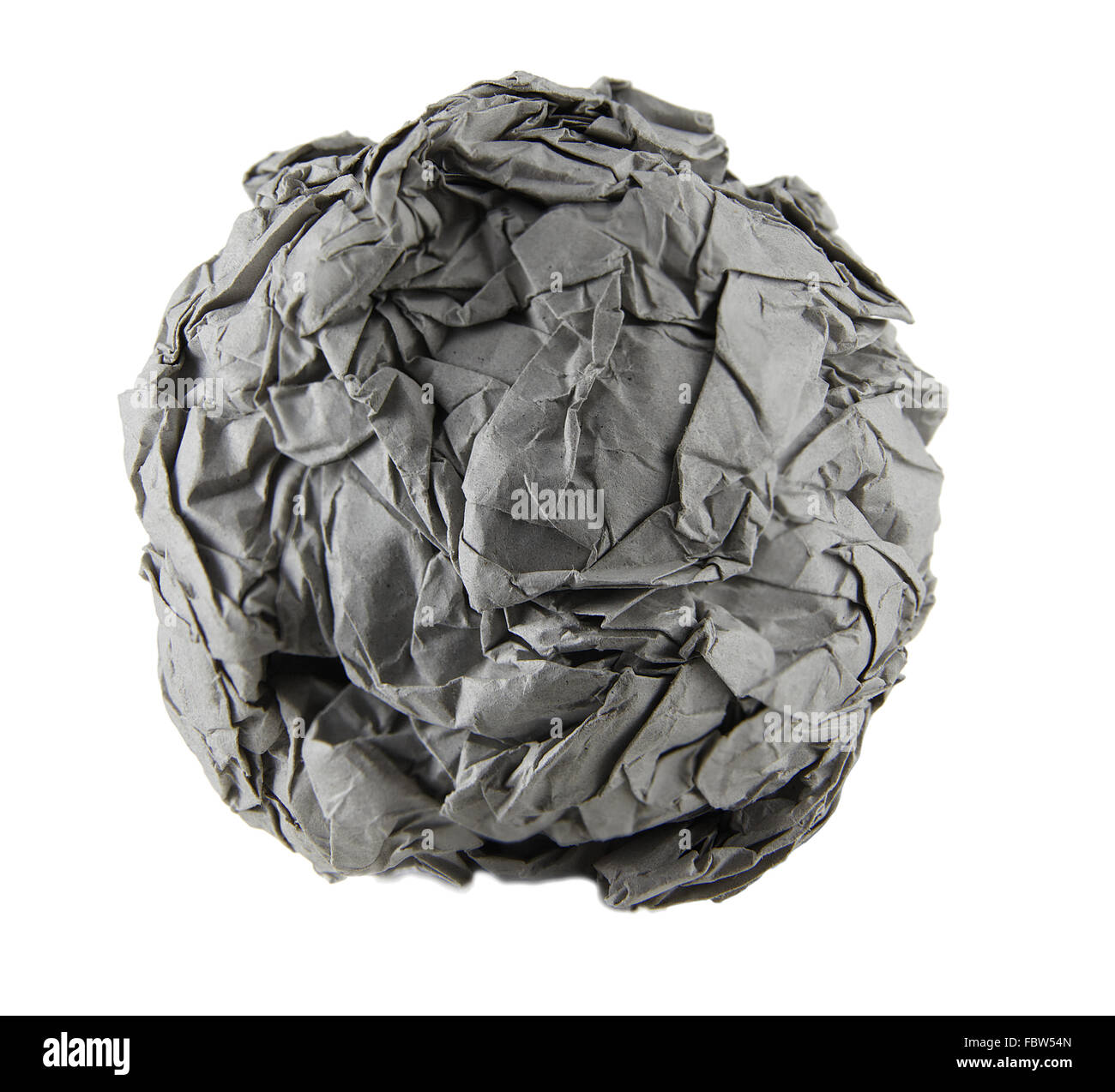 Ball of paper from recycled paper Stock Photo - Alamy