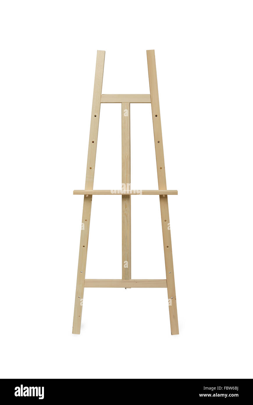 Wooden easel sign Cut Out Stock Images & Pictures - Alamy