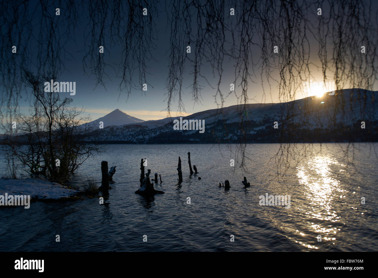 Schiehallion mountain in the background hi-res stock photography and ...