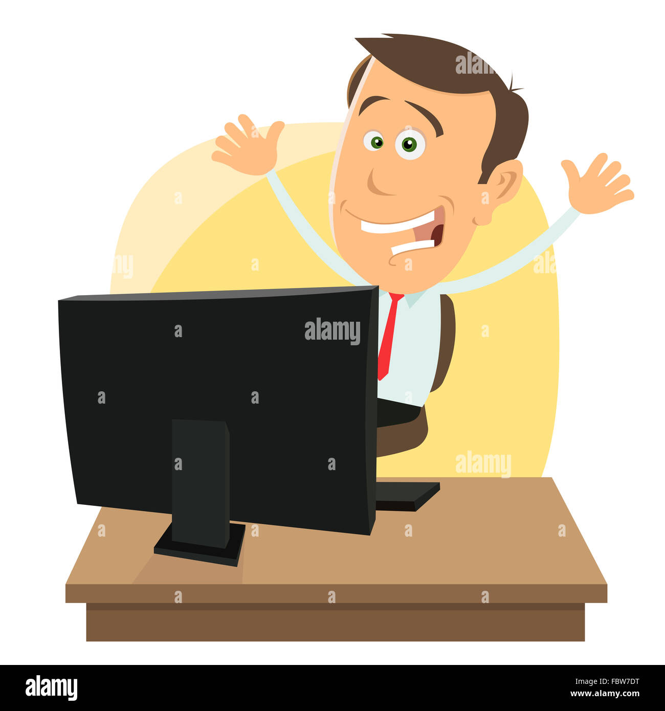 Internet cartoon hi-res stock photography and images - Alamy