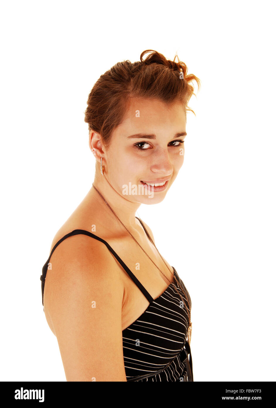 Head shot of pretty girl Stock Photo - Alamy