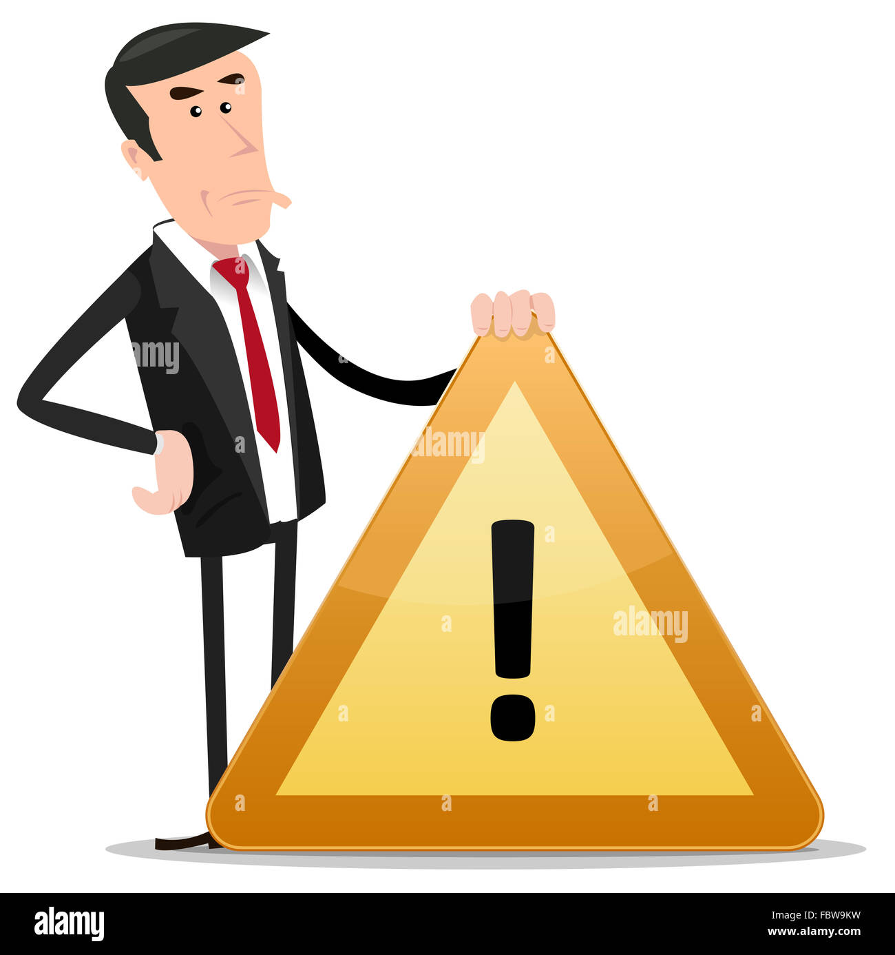 Employee warning sign hi-res stock photography and images - Alamy