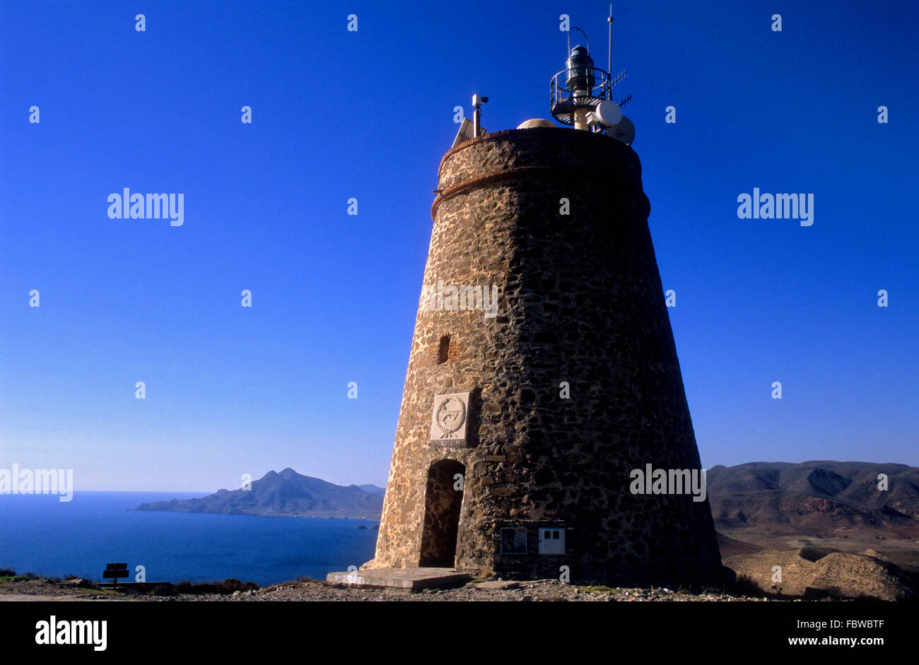 `Torre de los Lobos´. Cabo de Gata-Nijar Natural Park. Biosphere ...