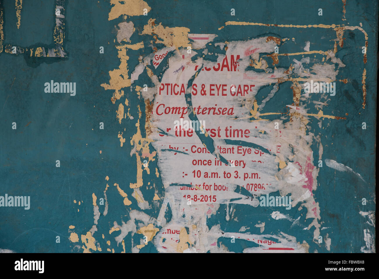 Damaged posters hi-res stock photography and images - Alamy