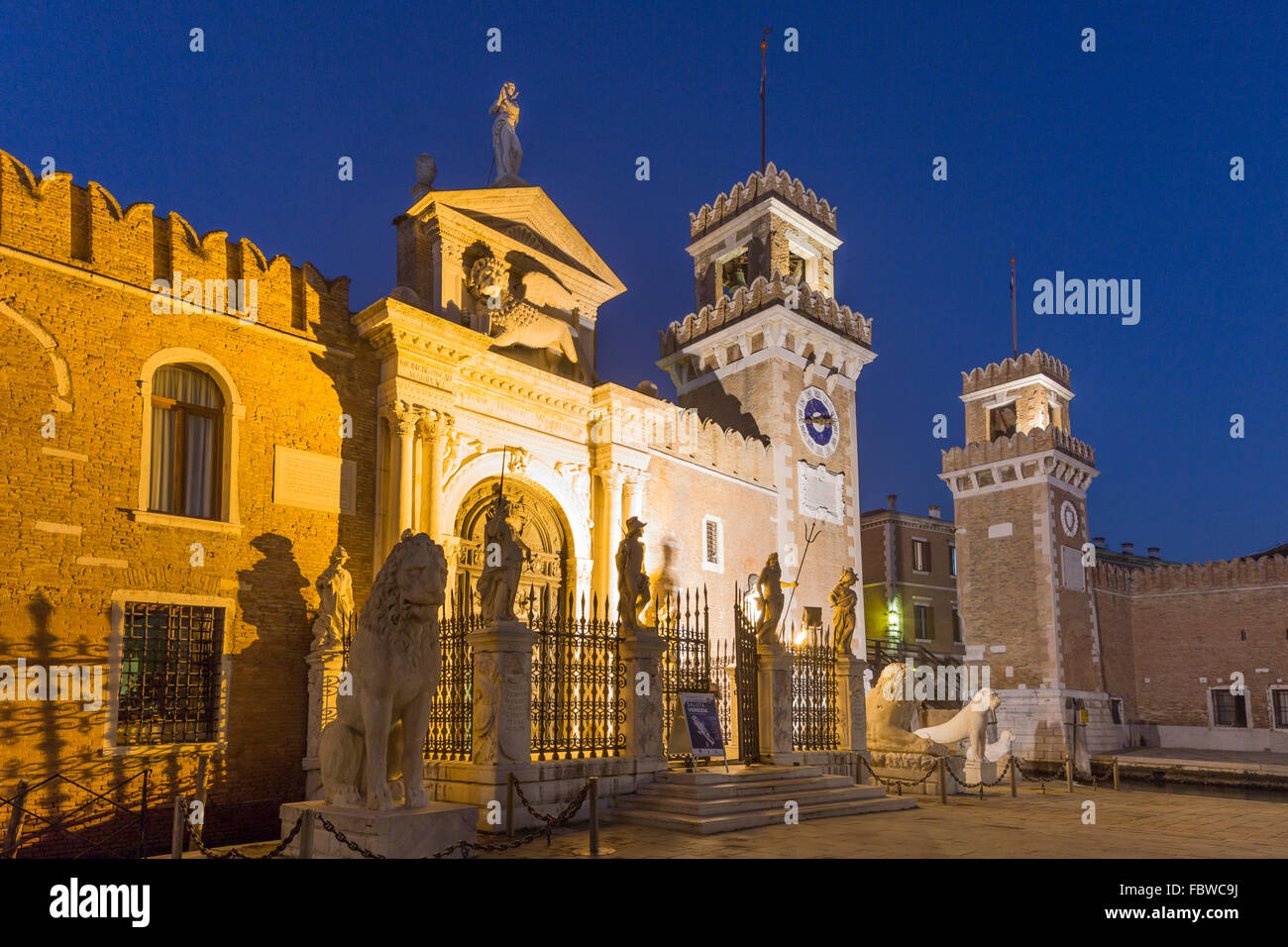 Arsenal, shipyard, arsenal and naval base, Venice, Venice, Italy Stock ...