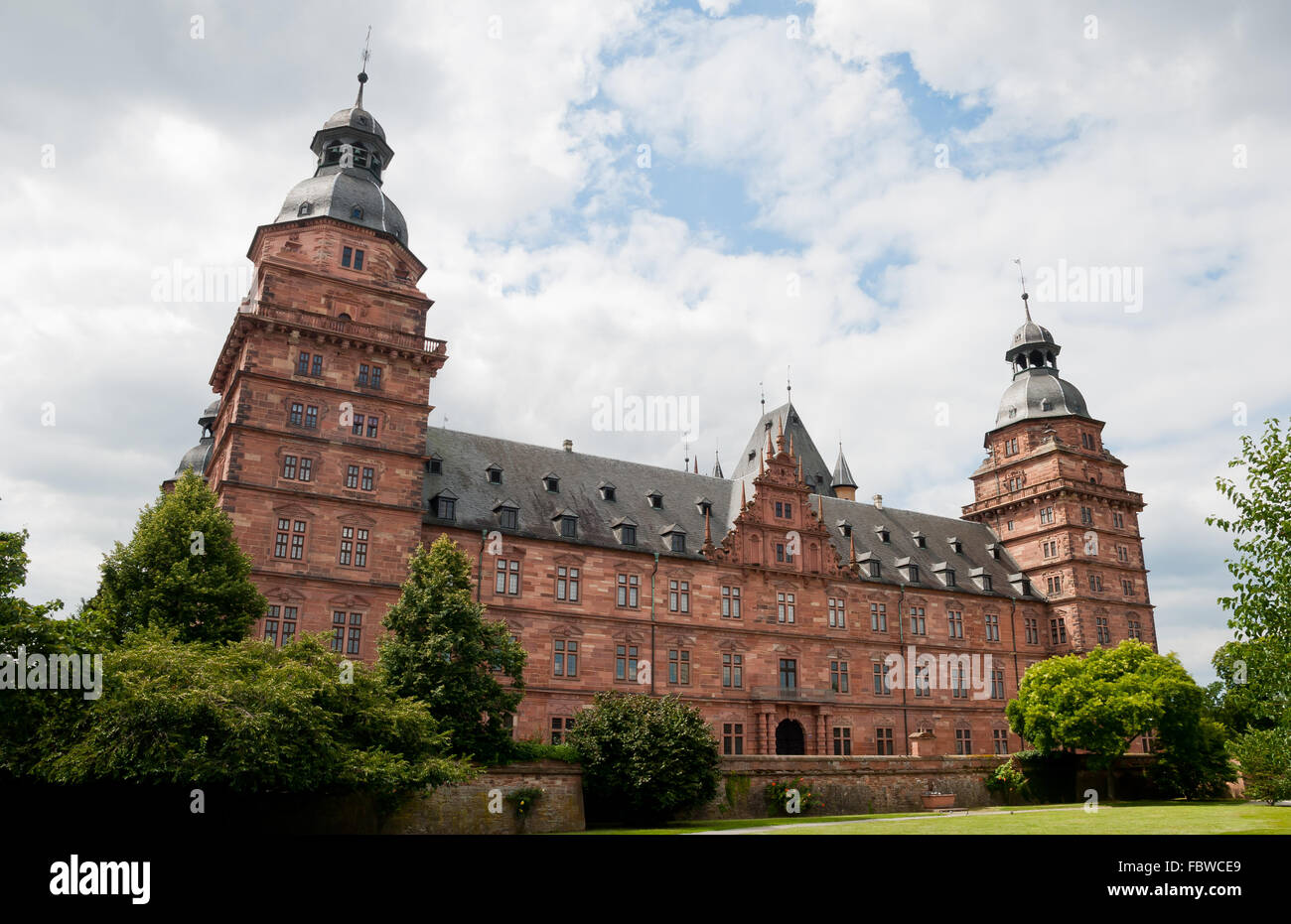 Castle Johannisburg, Aschaffenburg (Germany Stock Photo - Alamy