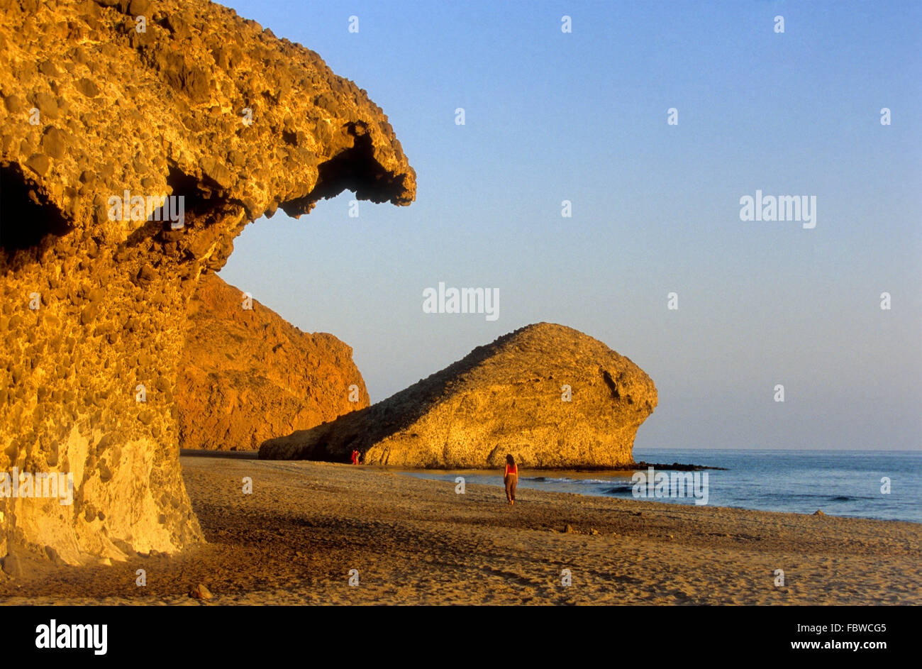 Mónsul beach.Cabo de Gata-Nijar Natural Park. Biosphere Reserve ...