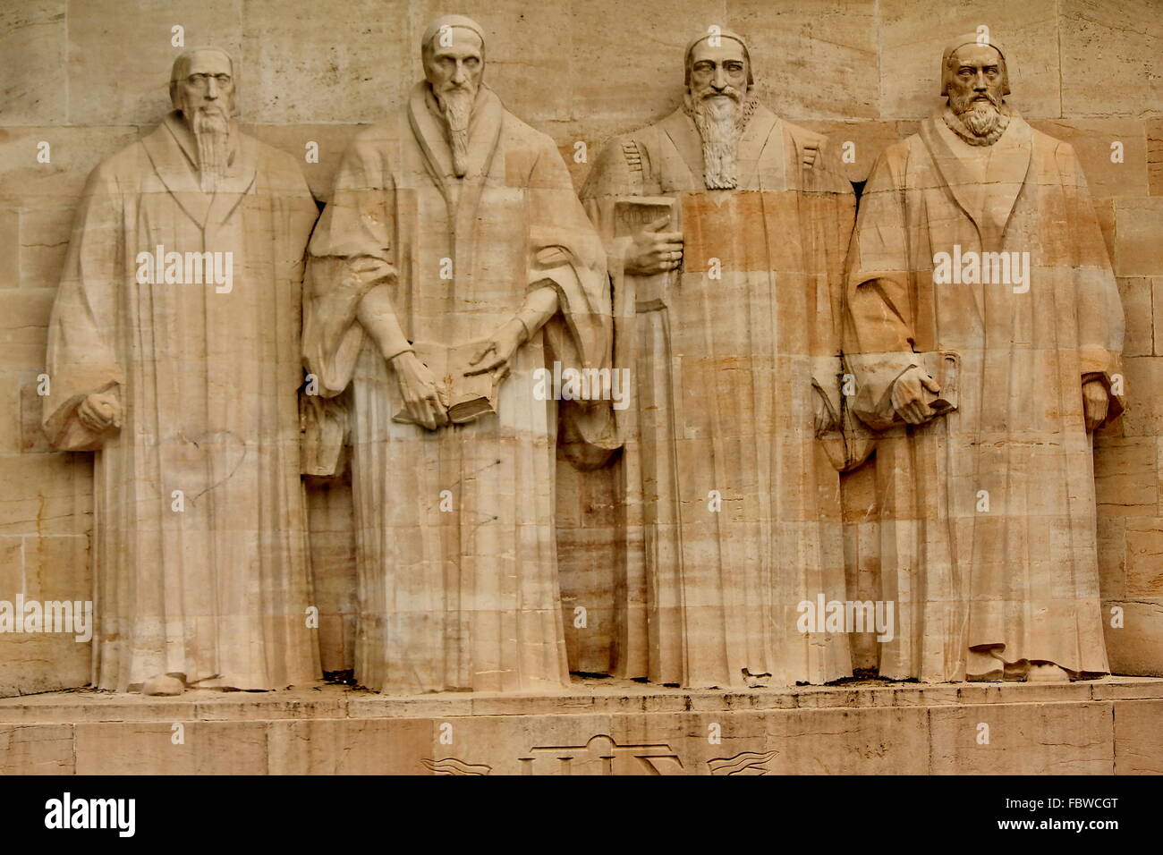 Reformation wall park geneva hi-res stock photography and images - Alamy
