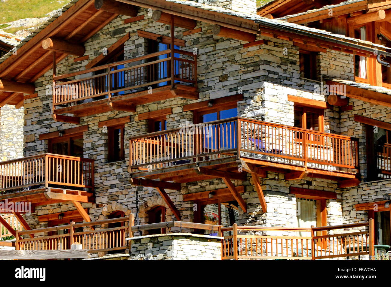 Chalet real hi-res stock photography and images - Alamy