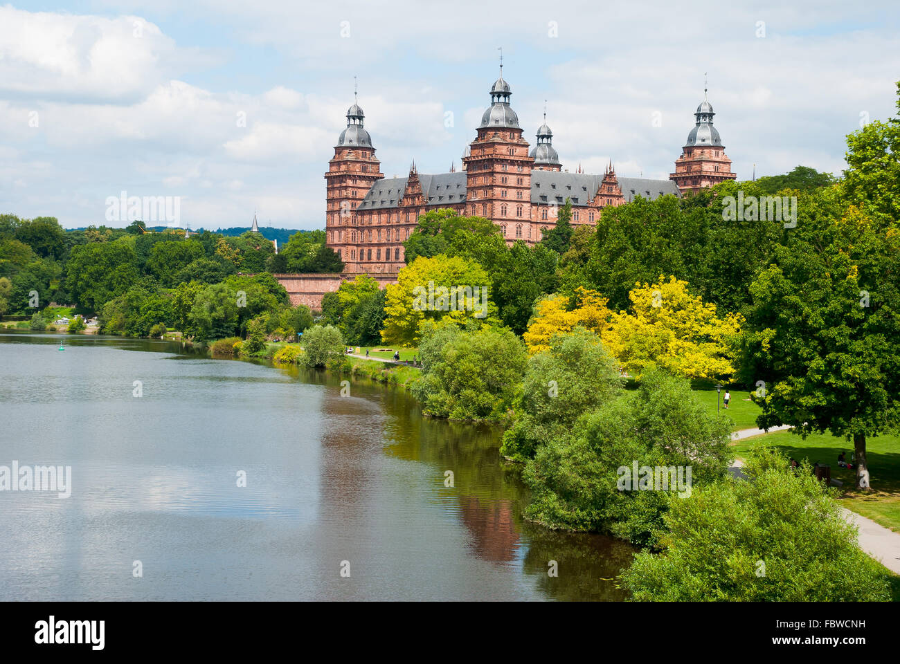 Castle Johannisburg, Aschaffenburg (Germany Stock Photo - Alamy