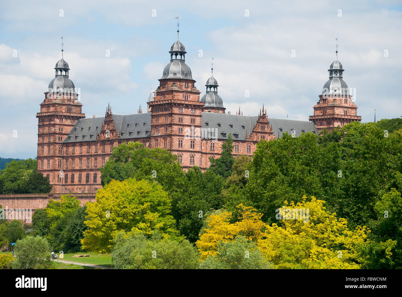 Castle Johannisburg, Aschaffenburg (Germany Stock Photo - Alamy