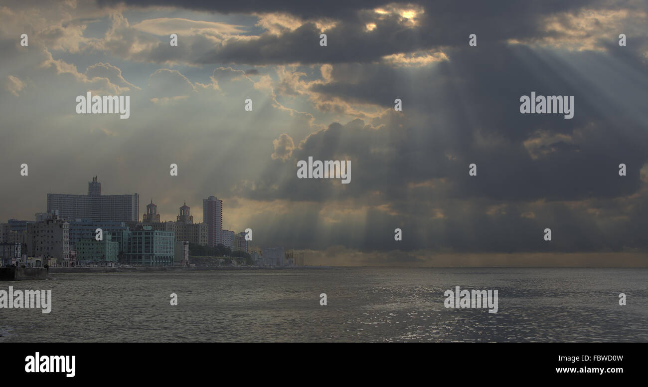 Dramatic sky seaside in hi-res stock photography and images - Alamy