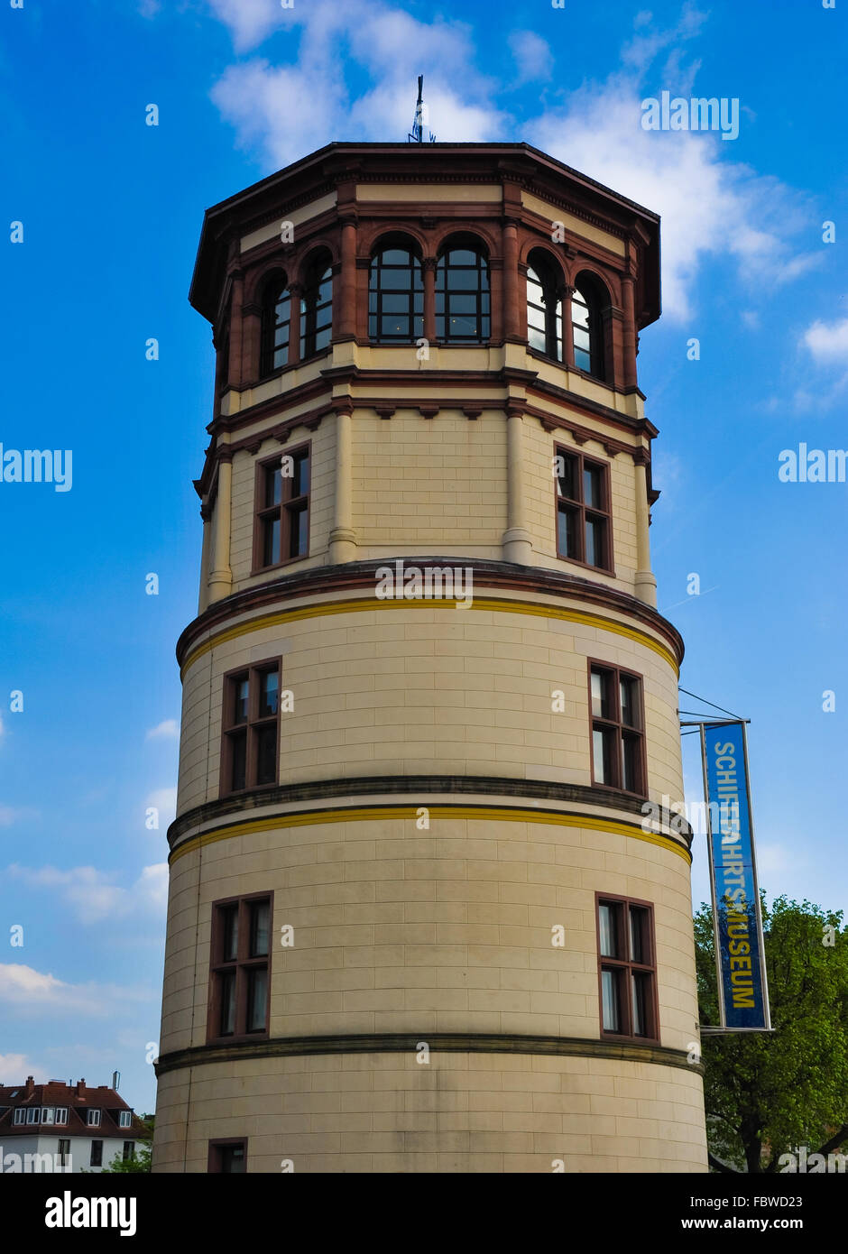 Round building in Dusseldorf Germany Stock Photo - Alamy