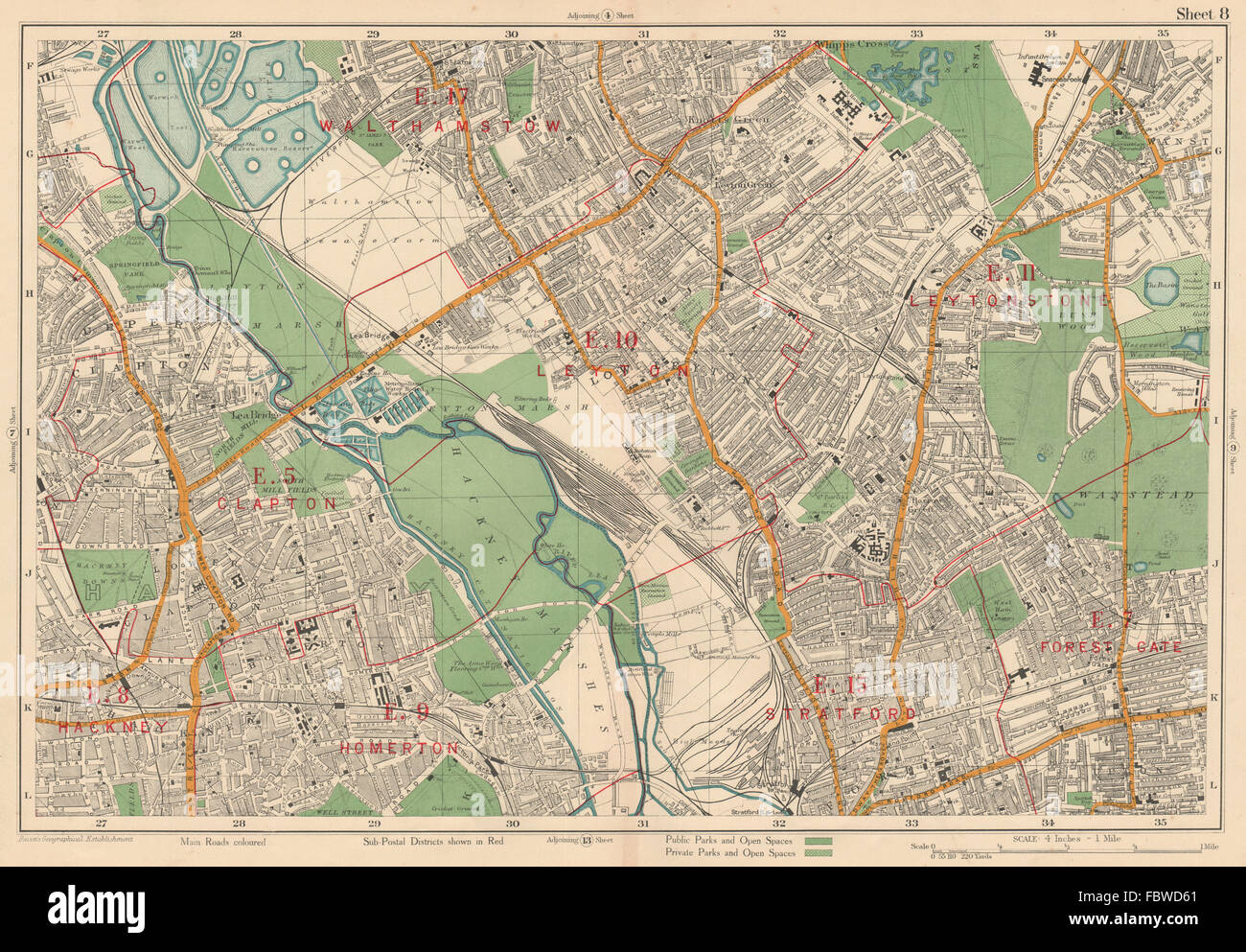 LEYTON/STONE Clapton Forest Gate Hackney Stratford Walthamstow. BACON ...