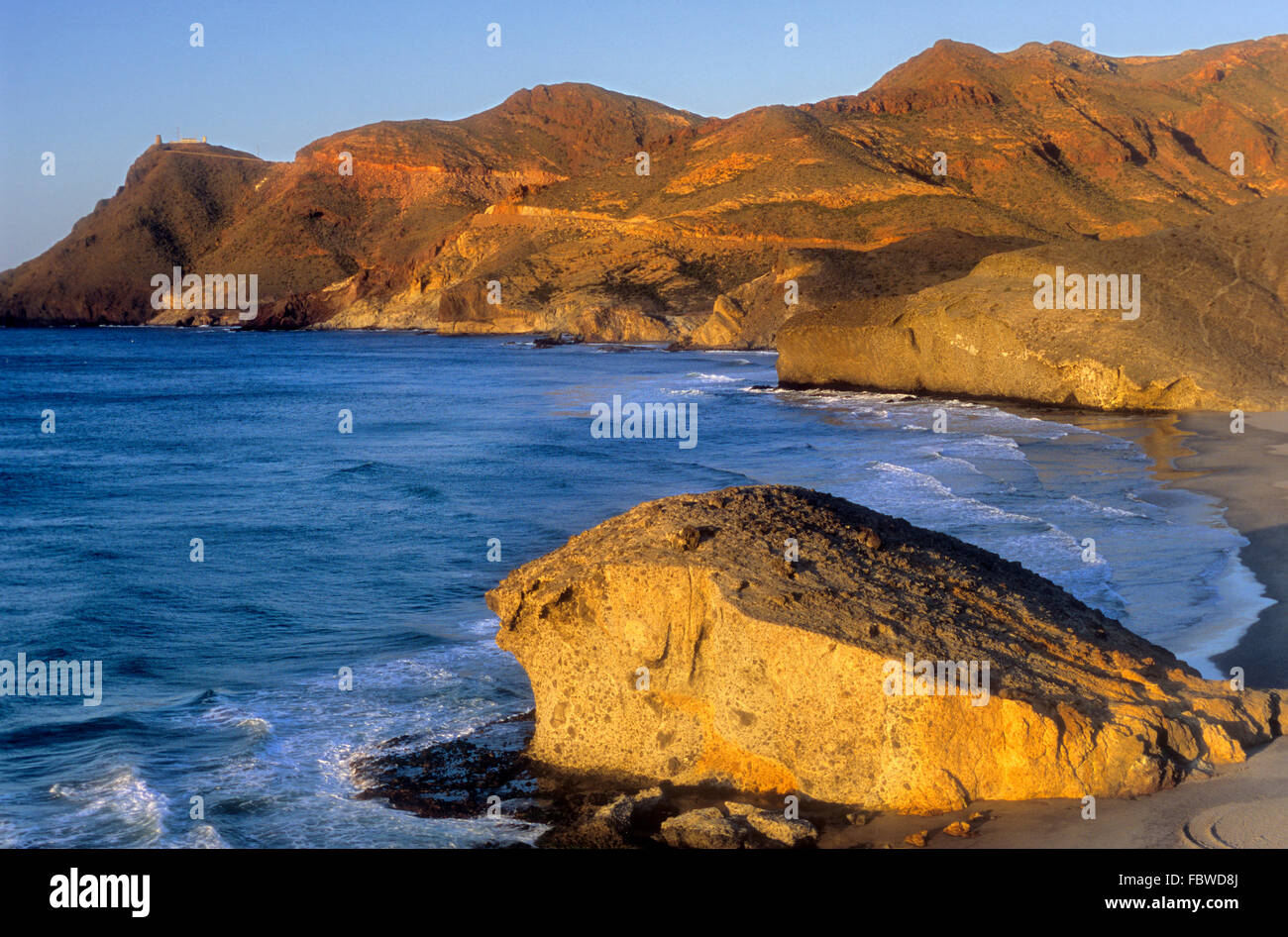 Mónsul beach.Cabo de Gata-Nijar Natural Park. Biosphere Reserve ...