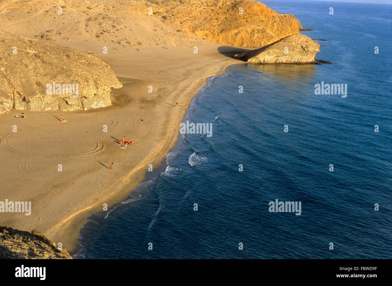 Mónsul beach.Cabo de Gata-Nijar Natural Park. Biosphere Reserve ...