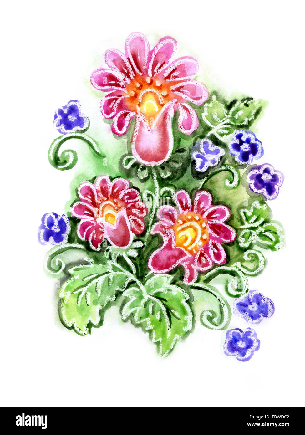 June painting Cut Out Stock Images & Pictures - Alamy