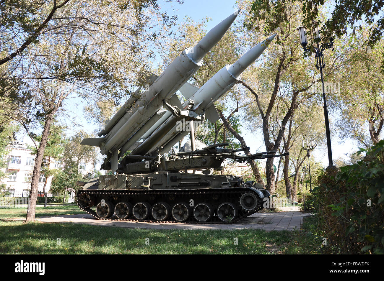 Elements of anti-aircraft missiles Stock Photo - Alamy