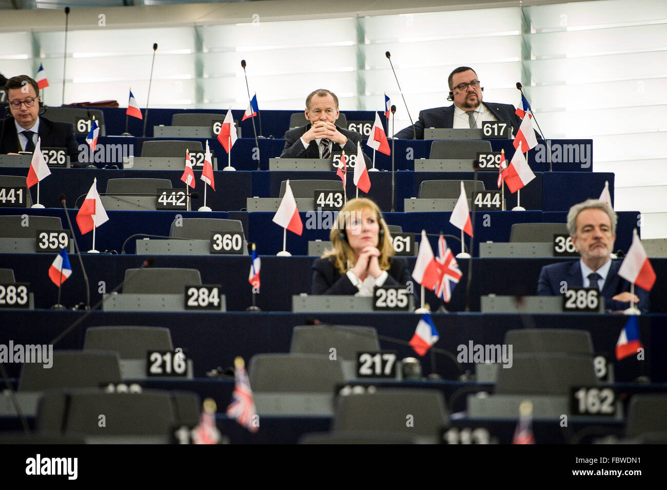 European parliament strasbourg chamber hi-res stock photography and ...
