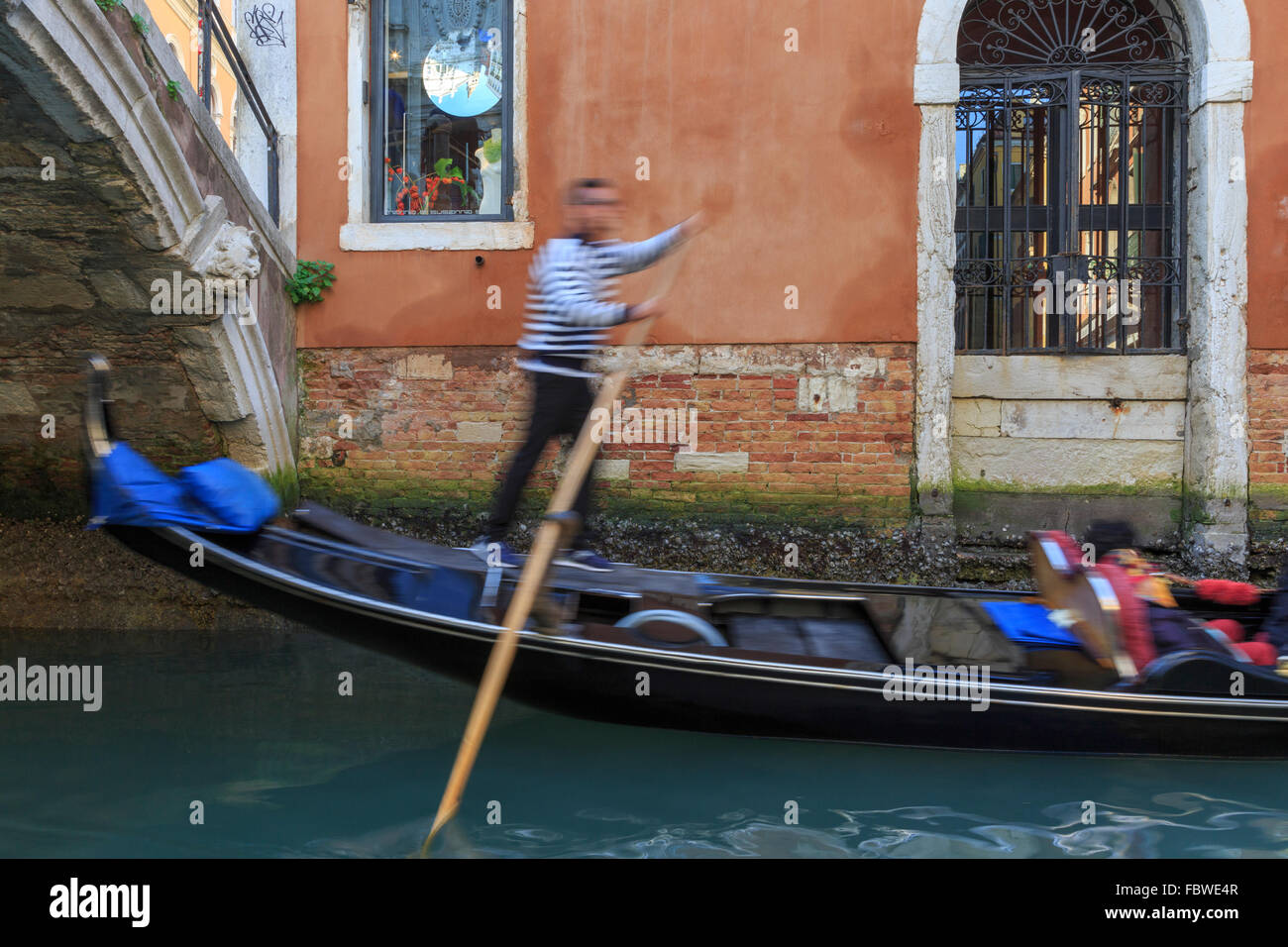 Man gondola passenger hi-res stock photography and images - Alamy