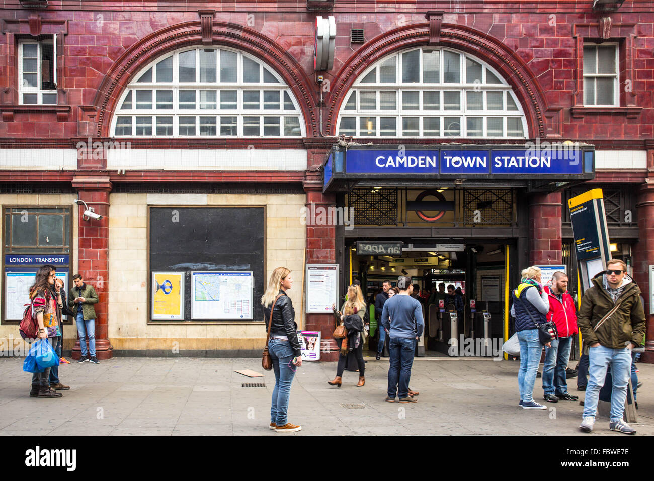 Camden Town Underground Station High Resolution Stock Photography and ...