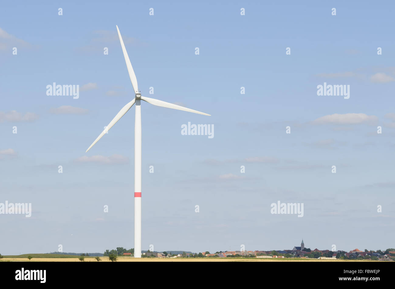 wind power plant Stock Photo - Alamy