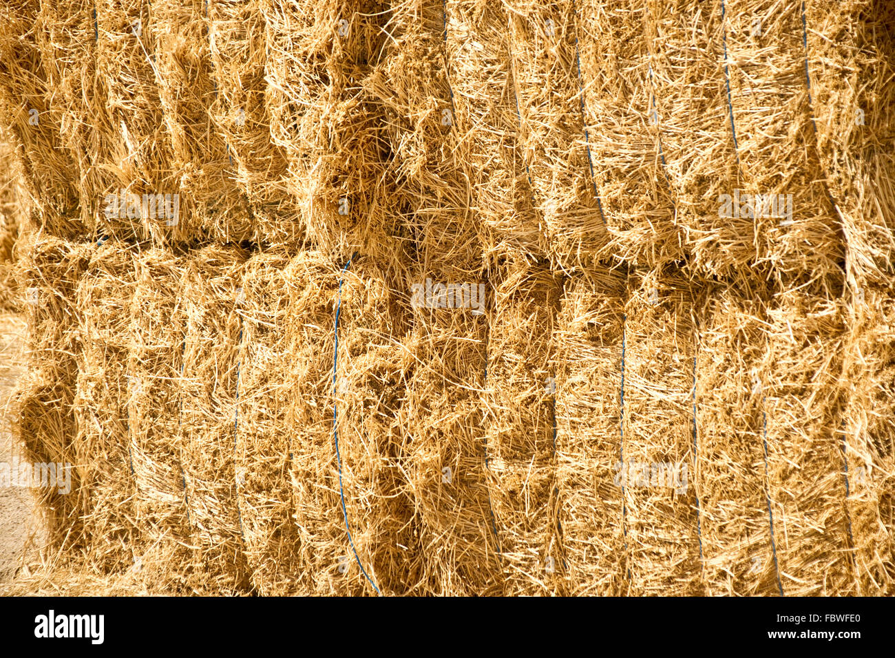 Hay Bales Background Stock Photo - Alamy