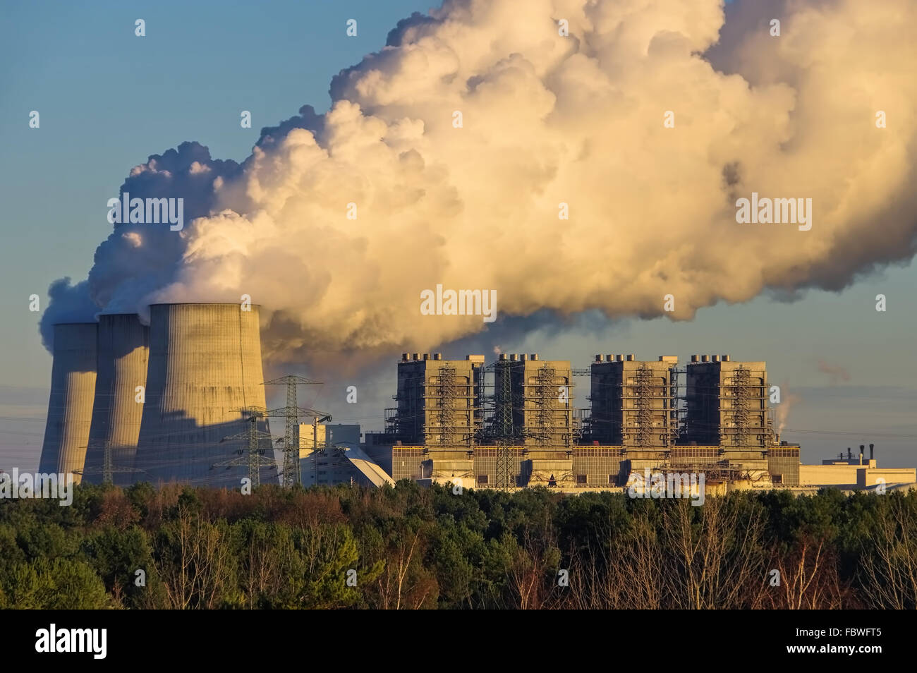 Boxberg Kraftwerk - power plant Boxberg 02 Stock Photo - Alamy