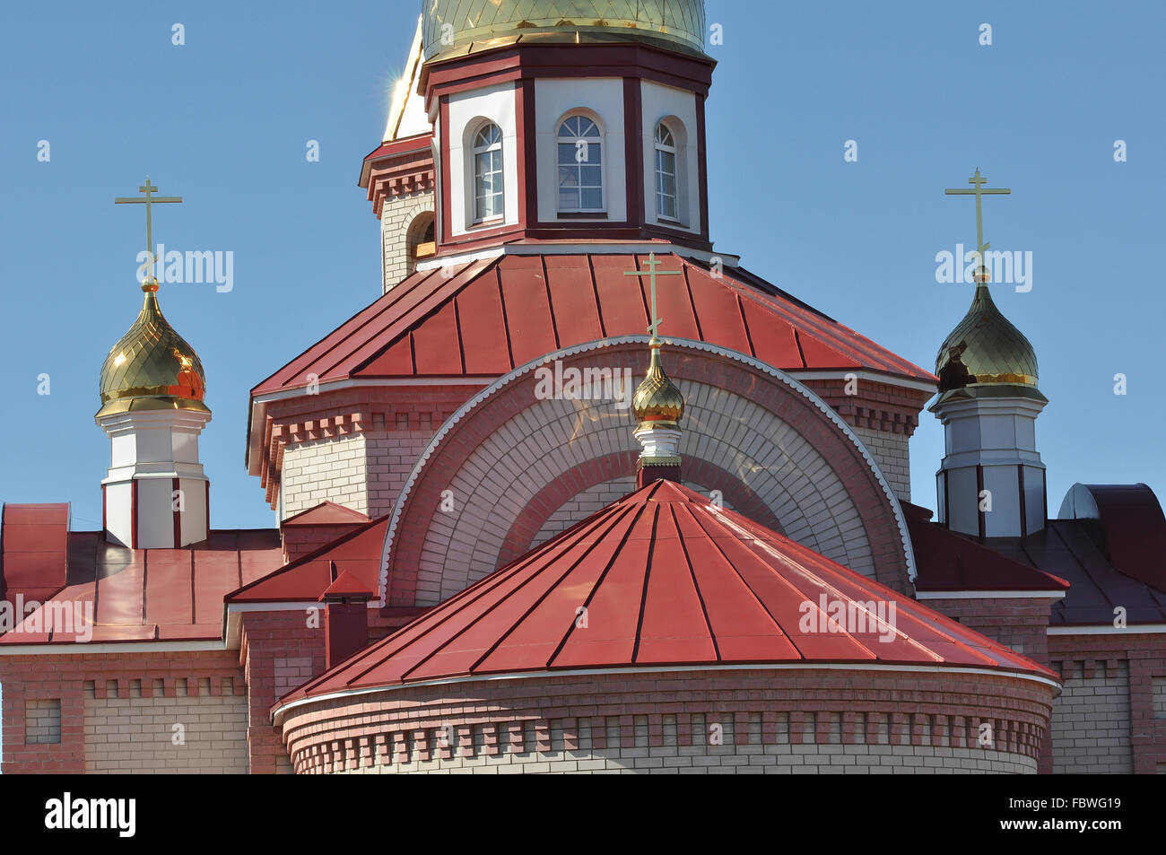 Architectural elements of the Orthodox Church Stock Photo - Alamy