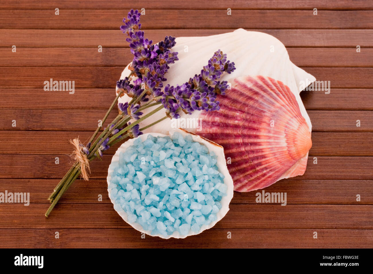 Blue bath salts hi-res stock photography and images - Alamy