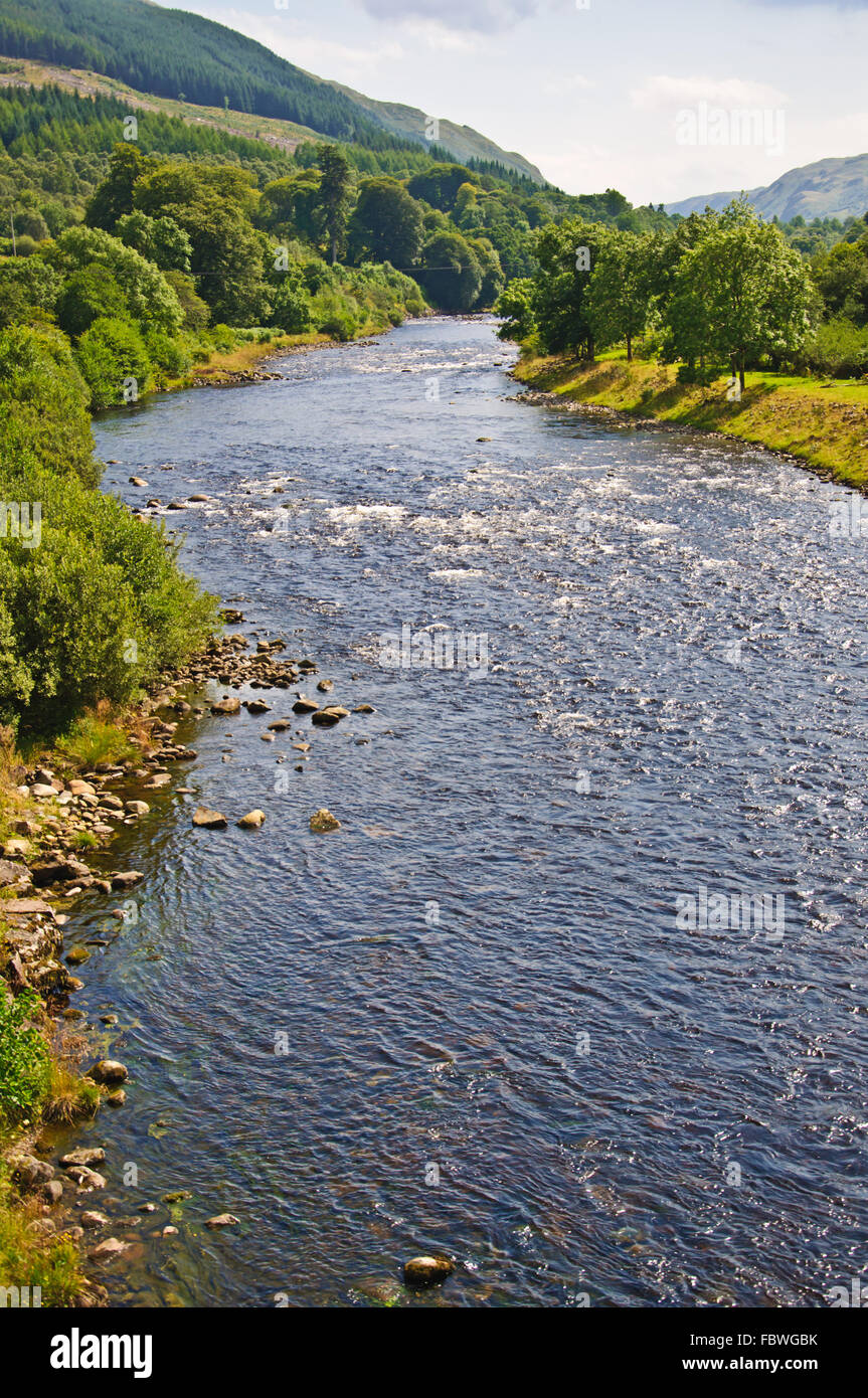 Scotland - River Awe Stock Photo - Alamy