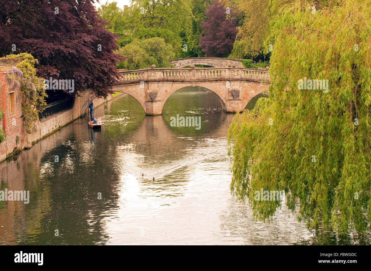 Cambridge university river hi-res stock photography and images - Alamy