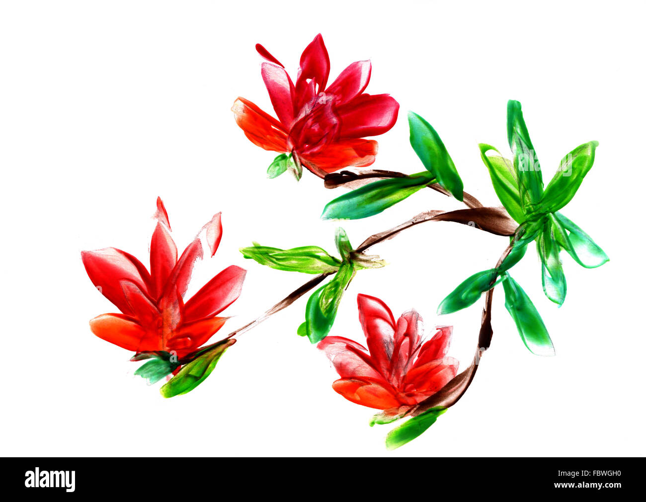 June painting Cut Out Stock Images & Pictures - Alamy