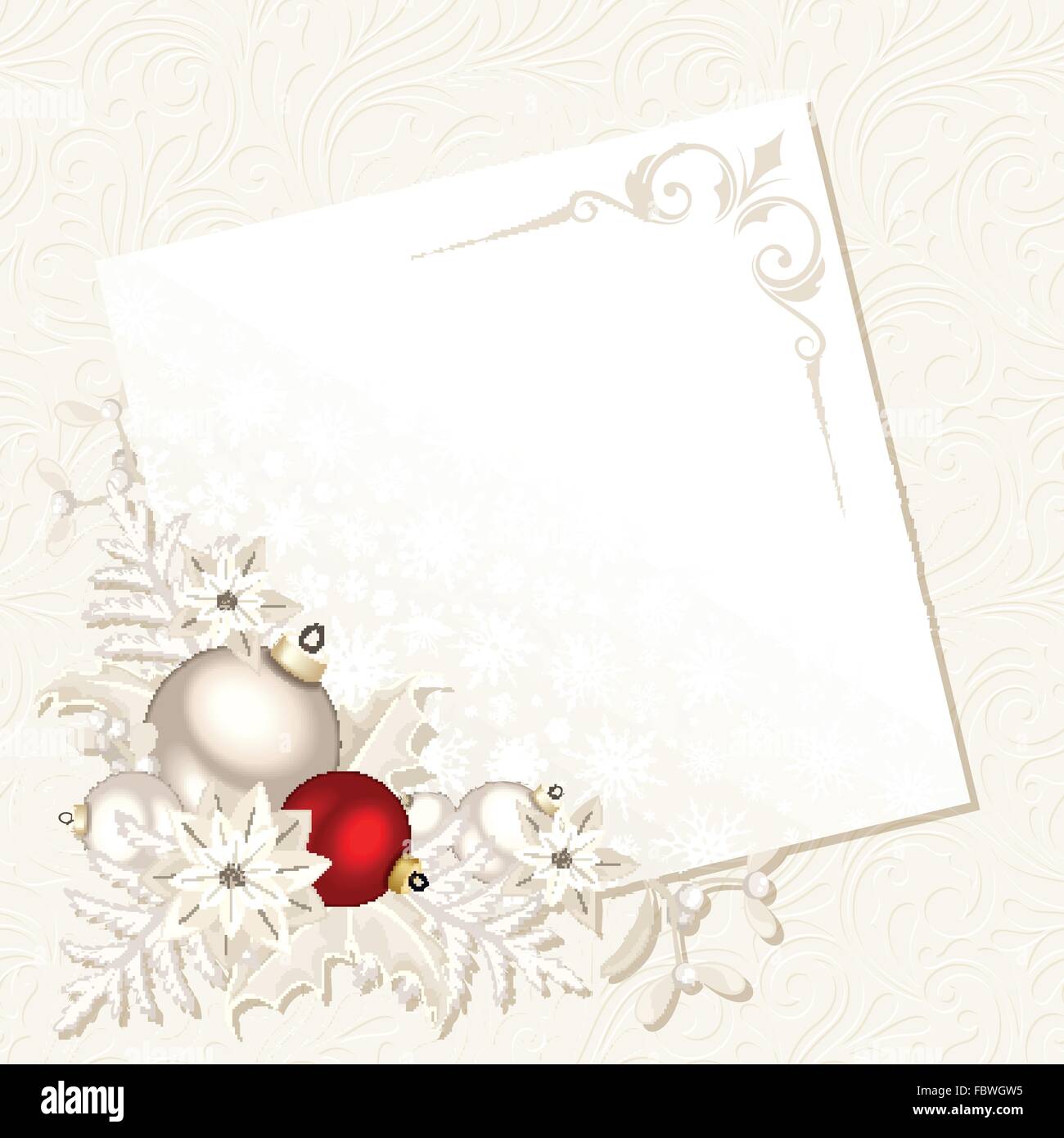 Decorative gray red ball Stock Vector Images - Alamy