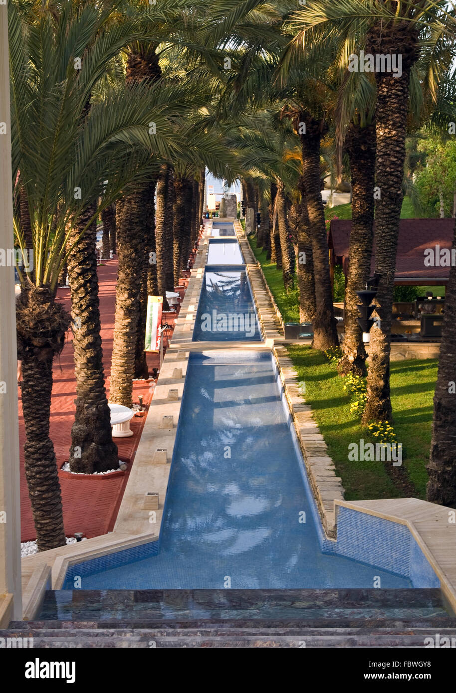 Tropical walkway hi-res stock photography and images - Alamy