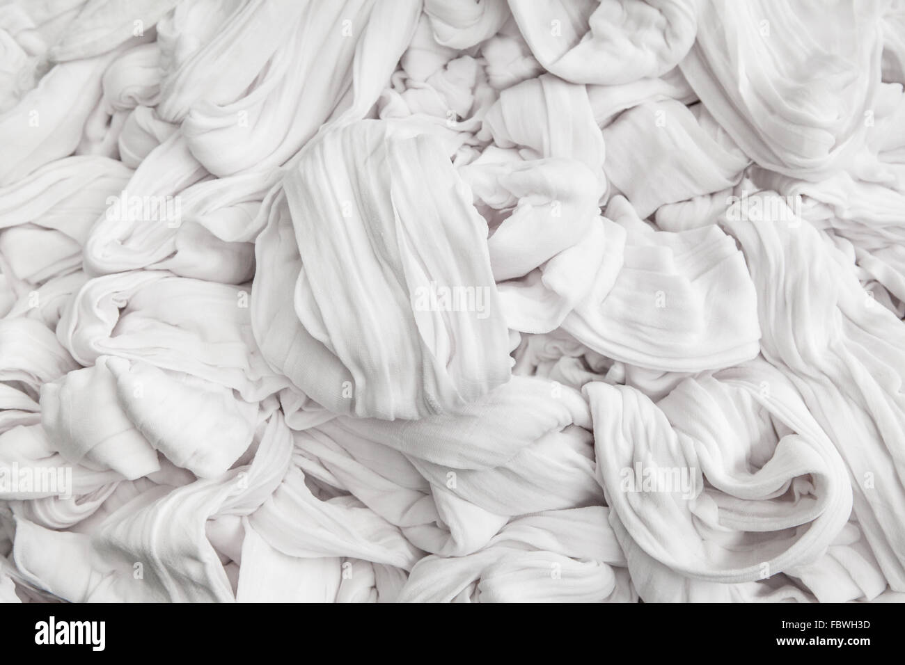 Wet white fiber cloth surface texture background Stock Photo - Alamy