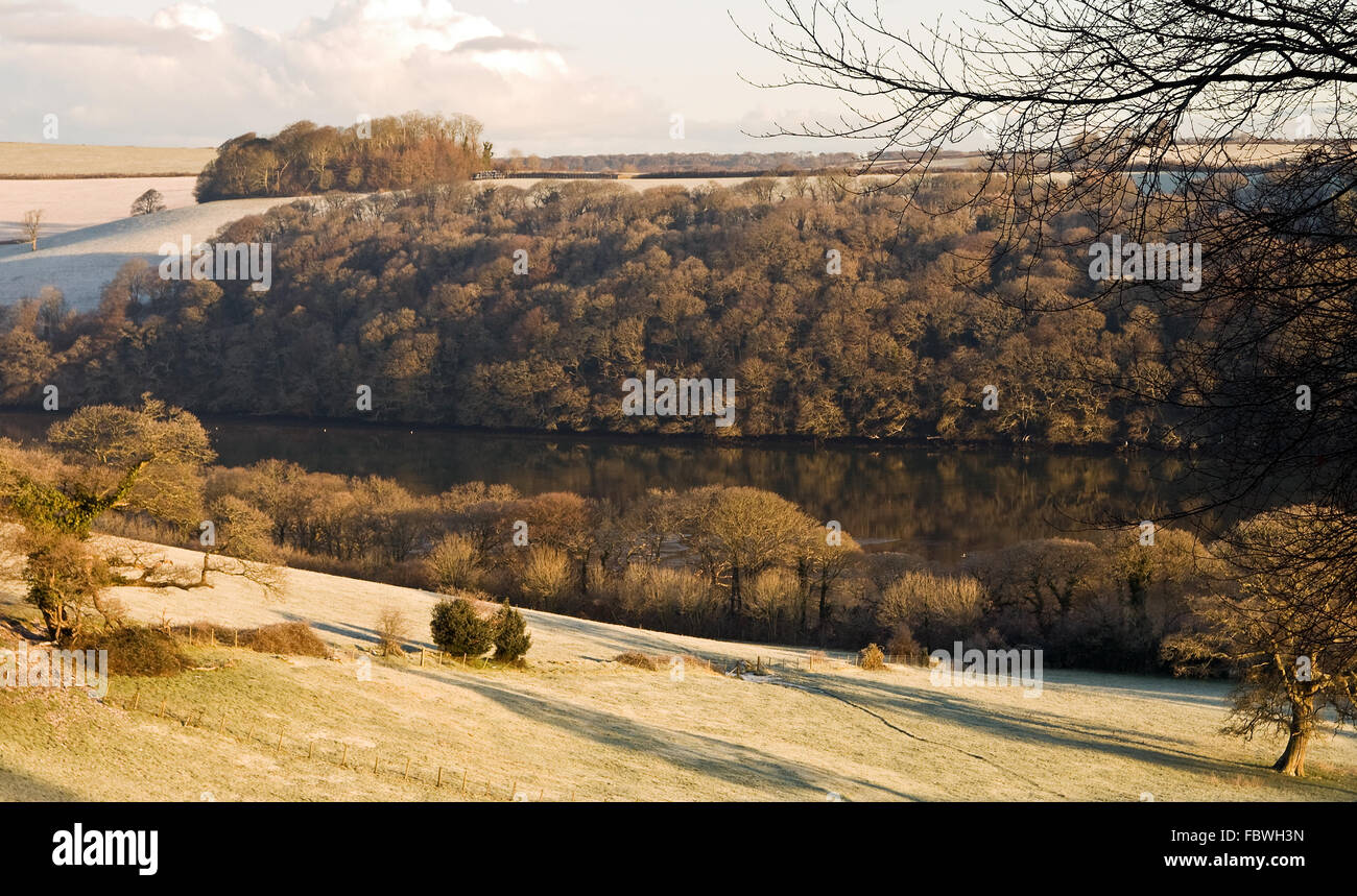 Cornwall - River Fowey Stock Photo - Alamy