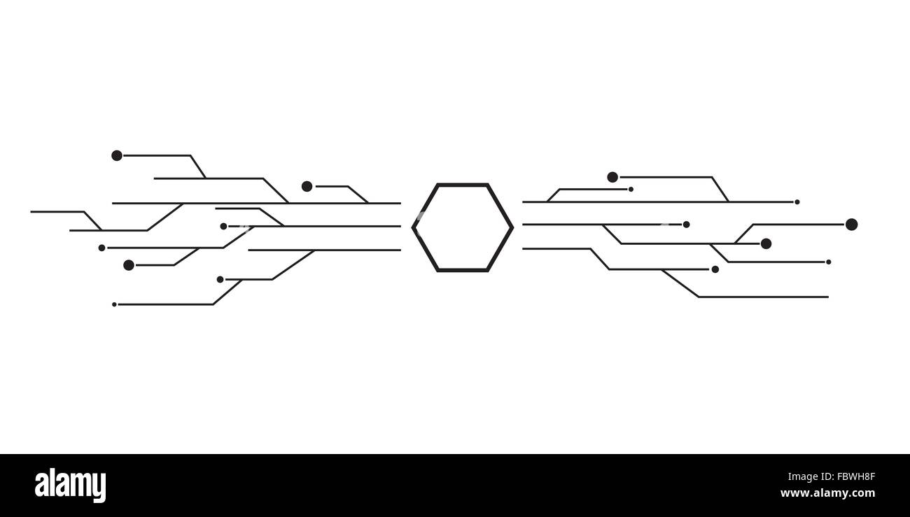 Abstract technology vector background Stock Vector Image & Art - Alamy