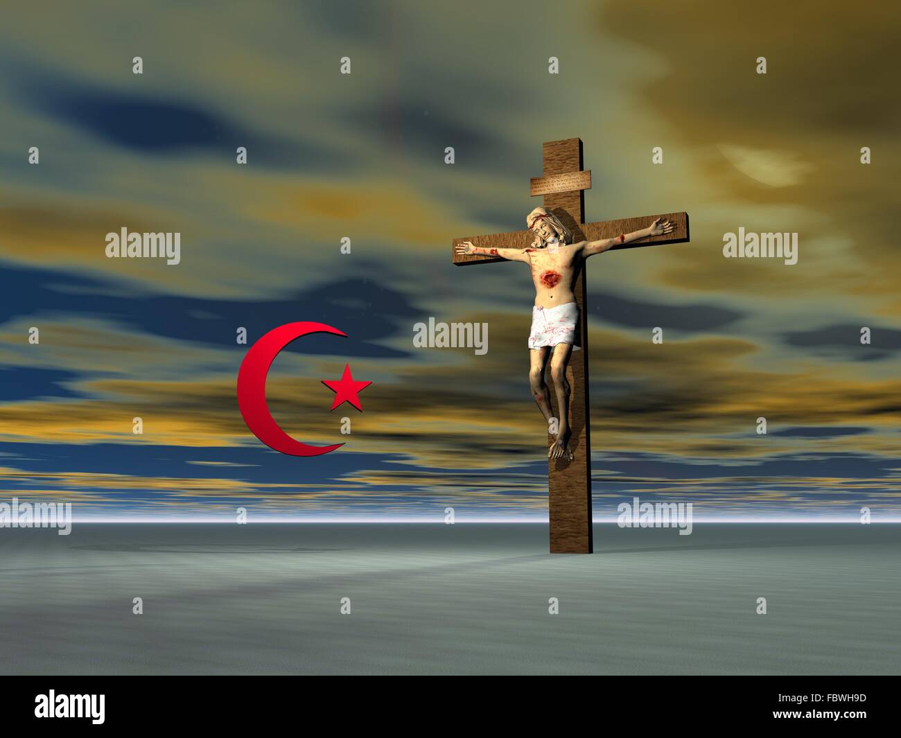 Islamic religious symbols hi-res stock photography and images - Alamy