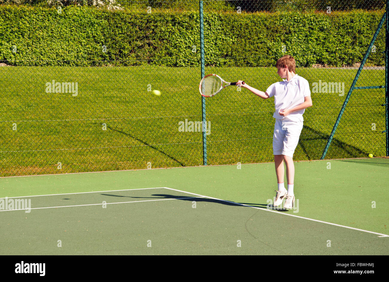 Tennis - forehand Stock Photo - Alamy